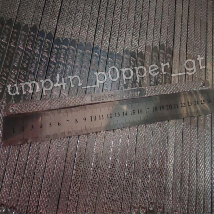 Jual Timah Patri Batangan Solder 1 Kg Timah lunak dan Timah k woywwu ...