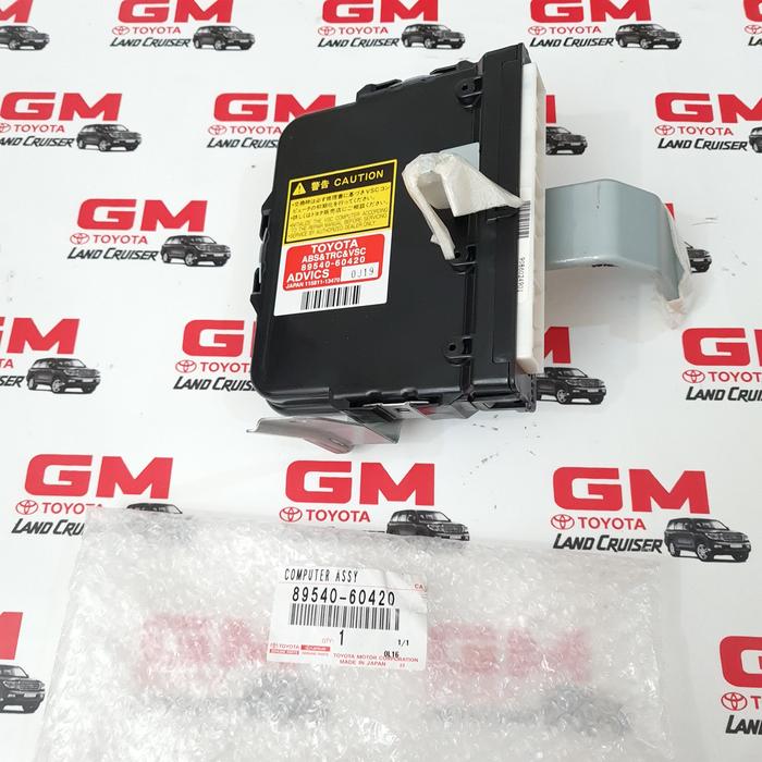 Jual ecu ABS vx100 land cruiser skid control VSC TRC orisinil 89540 ...