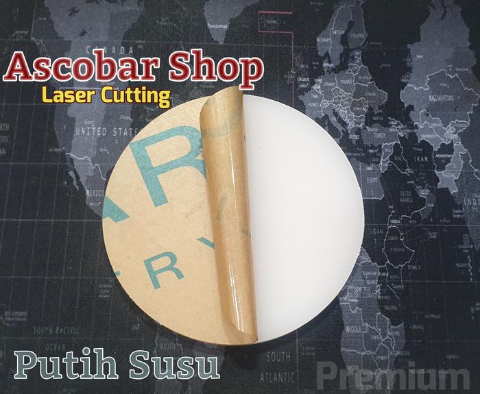 Jual PREMIUM Acrylic Putih Susu 3mm Diameter 30cm LaserCut Akrilik Bulat - Jakarta Barat ...