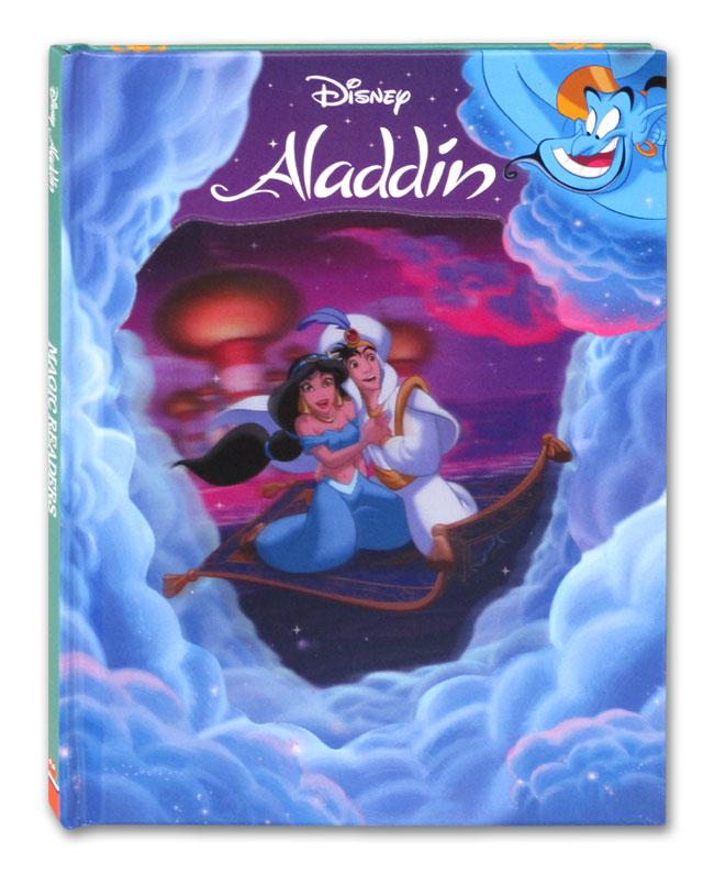Jual Disney Aladdin Story Book with animated lenticular on front cover ...
