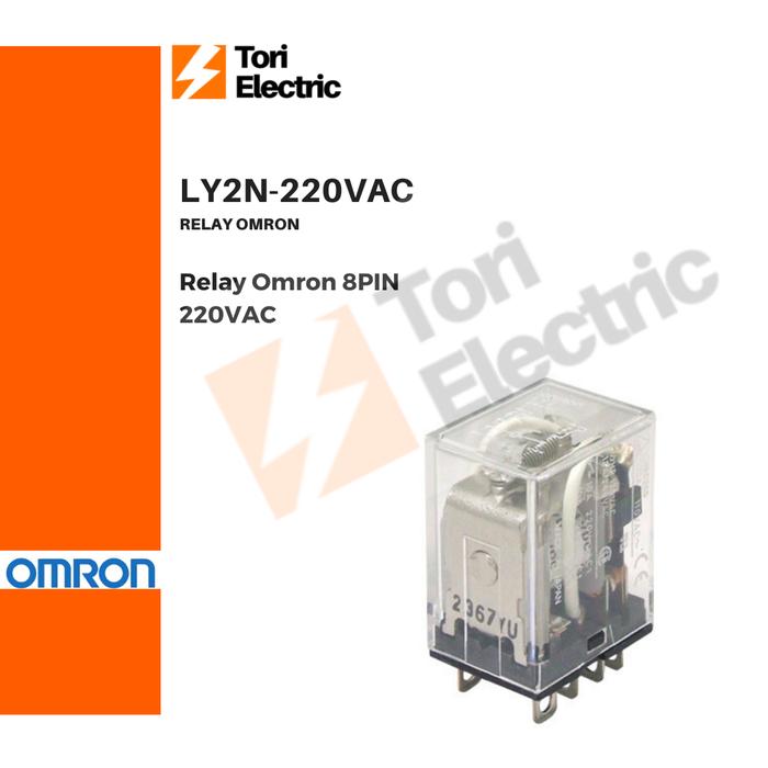 Jual RELAY OMRON LY2N-220VAC LY2N 220VAC 100% ORI - Kota Bandung - Tori Electric | Tokopedia