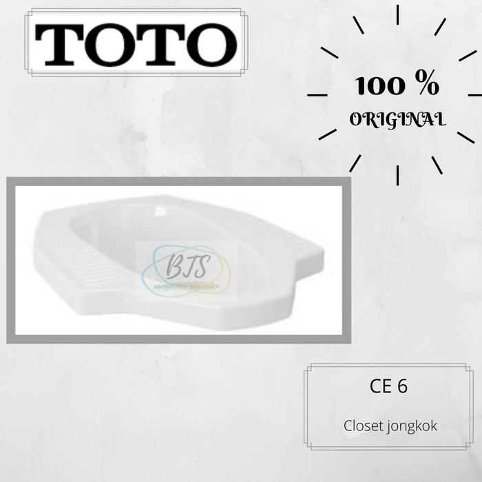 Jual Closet Jongkok Toto CE6 UNTUK LANTAI ATAS - Kota Tangerang ...
