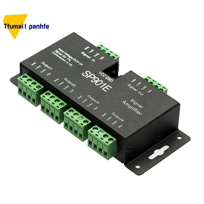 Jual SP901E SPI Signal Amplifier for WS2812B WS2813 Pixel RGB LED DC5 ...