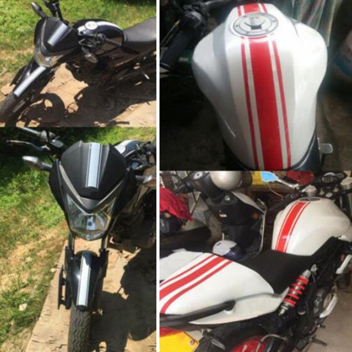 Jual Stiker Tangki Bensin Motor DIY Ukuran 50x4.5cm untuk Cafe Racer ...