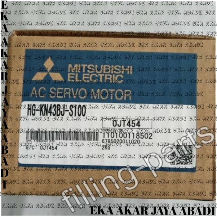 Jual New In Box Mitsubishi HG-KN43BJ-S100 Servo Motor - Kota Tangerang ...