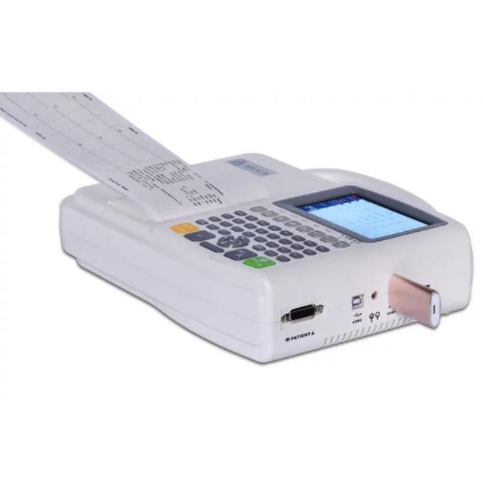 Jual Mesin ecg Ekg Touch 6 Channel Electrocardiograph 12 lead ECG EKG ...