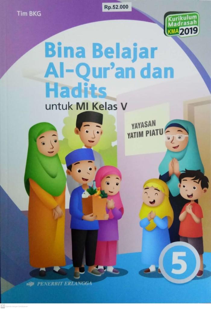 Jual BUKU BINA BELAJAR AL-QURAN DAN HADIS MI KELAS 5 K2019 - Kab. Bekasi - starbooks shop ...