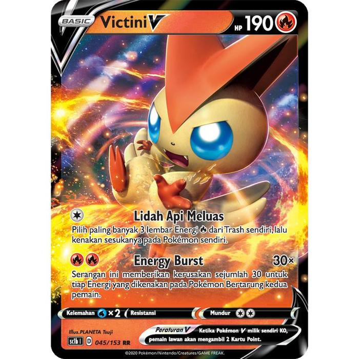 Jual Victini V RR - sc1b 045 - Pokemon TCG Kartu Indonesia - Jakarta ...