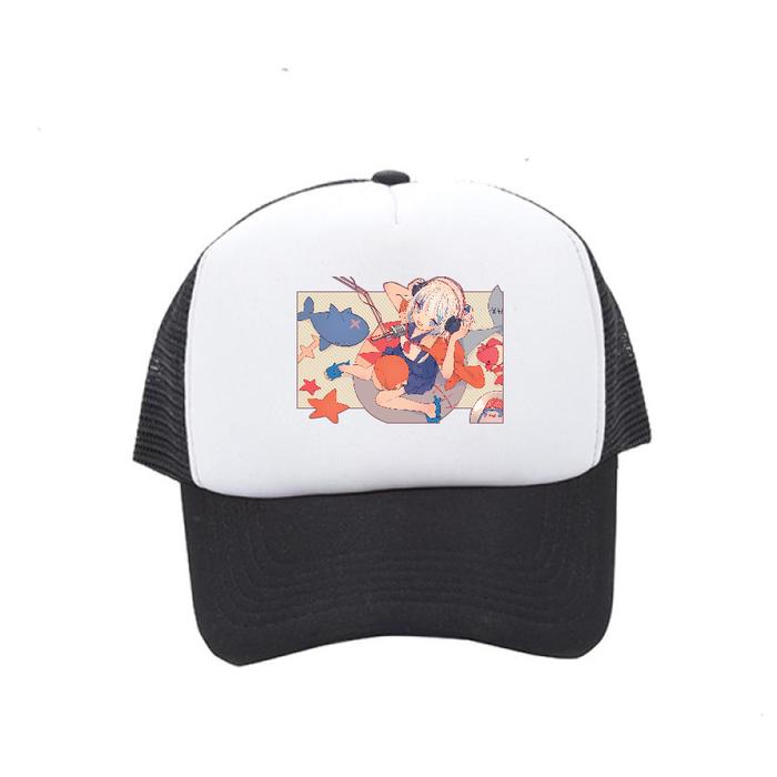 Jual Topi Trucker vTuber Hololive Gawr Gura Schoolgirl - Jakarta Barat - Triple Six | Tokopedia