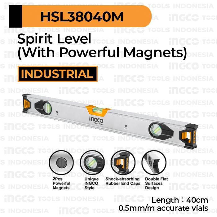 Jual Spirit Level (40 cm) INGCO HSL38040M - Water Pas Pass Waterpas ...