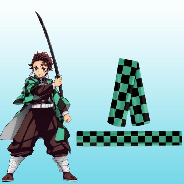 Jual Syal Cosplay Desain Kartun Anime Demon Slayer Kimetsu No Yaiba ...