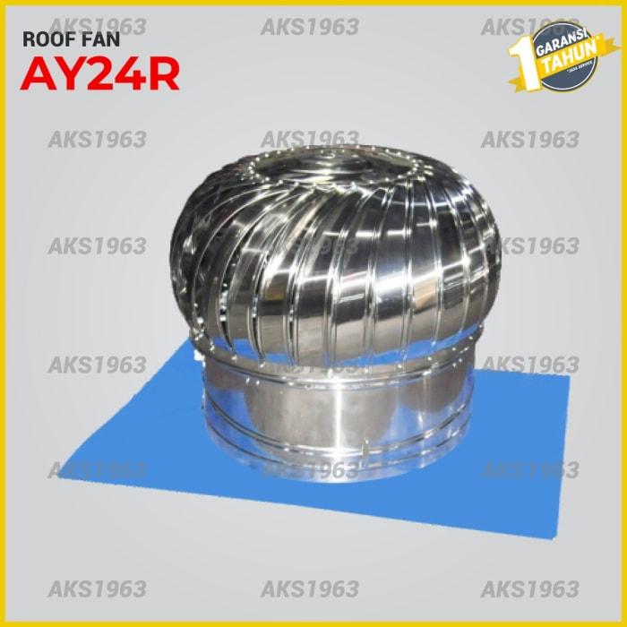 Jual Turbine Ventilator Ventilasi Blower Atap Rumah Pabrik 24 Inch Roof ...