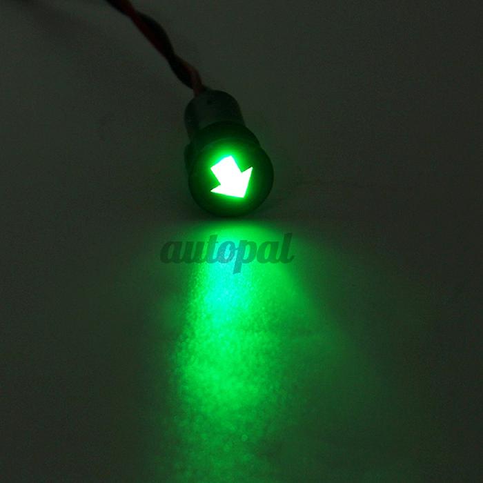 Jual Lampu Indikator Led 12v 8mm Bentuk Simbol Pilot Untuk Dashboard ...