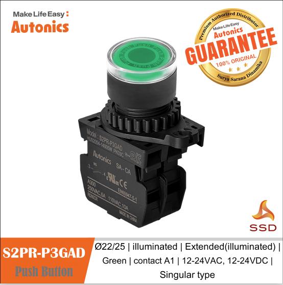 Jual Illuminated Push Button Autonics S2PR-P3GAD - Jakarta Utara - SSD ...