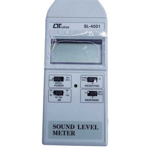 Jual Sound Level Meter 3 Ranges 30 to 130 dB Noise Meter LUTRON SL-4001 ...