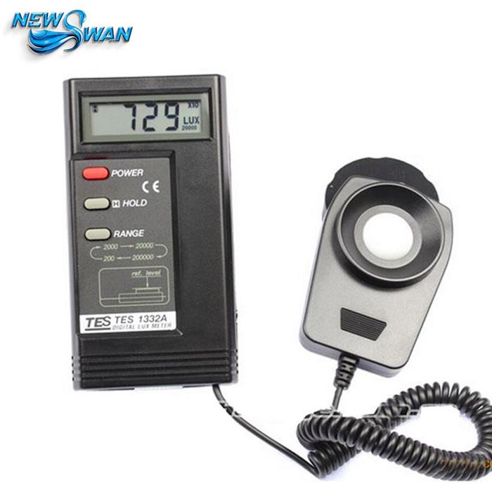 Jual TES-1332A Digital Lux Light Meter Photometer Portable Thermometer ...