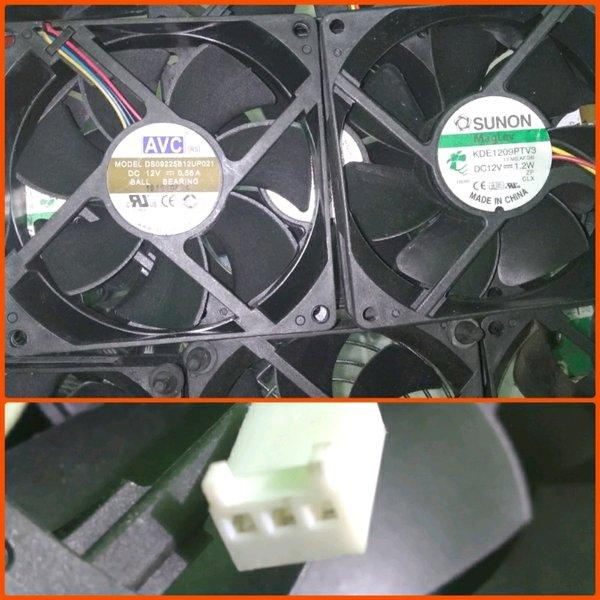 Jual SB - FAN CASING 3 PIN POWER BUILT UP 9X9X2.5 CM RPM TINGGI ...