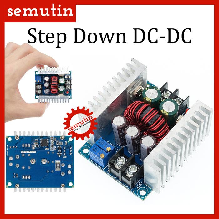 Jual Modul Power Step Down DC-DC 20A 300W / Konverter Buck / Adjustable ...