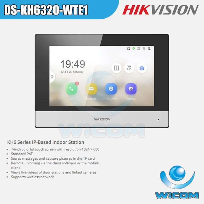 Jual Hikvision DS-KH6320-WTE1 IP Video Intercom Kit - Jakarta Utara ...