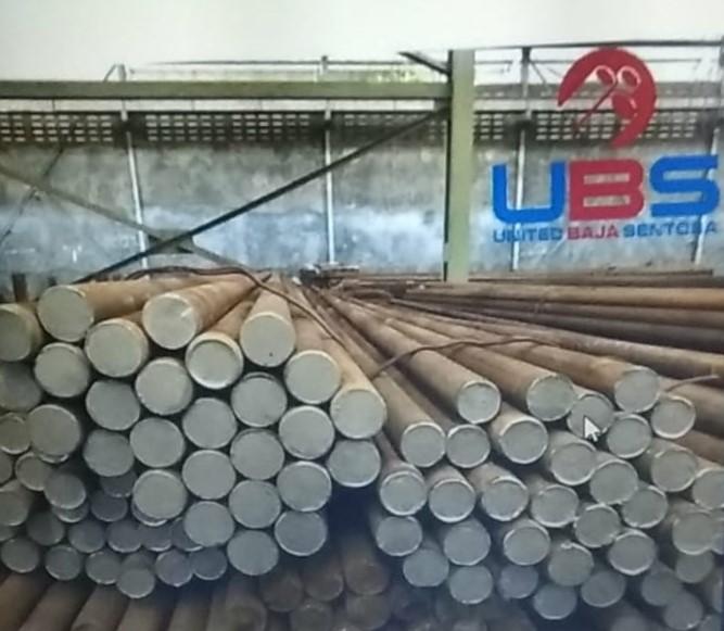 Jual As Besi Bulat S45C | AISI 1045 | ST 60 Panjang 6m - Diameter 50mm ...