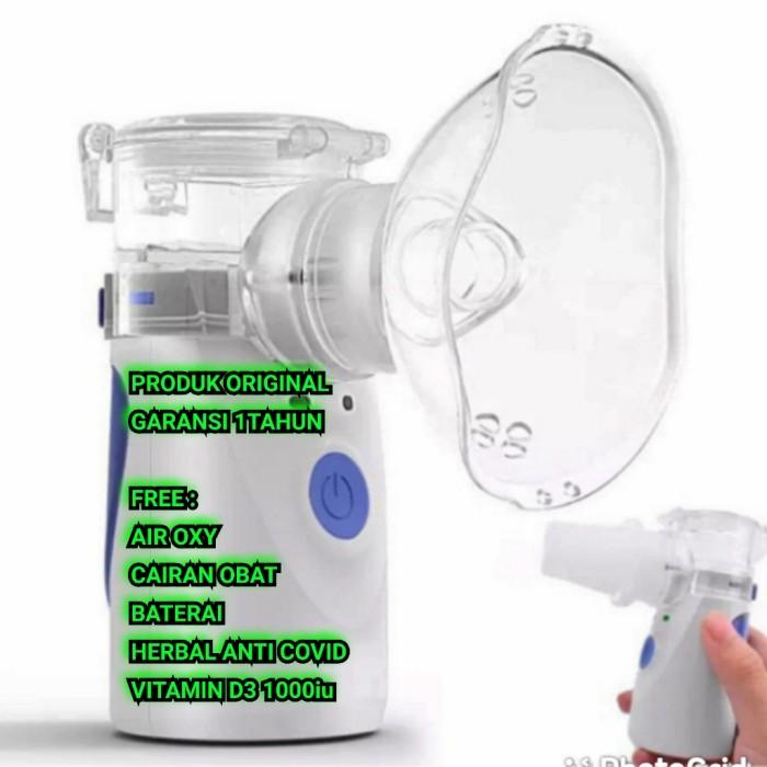 Jual ORIGINAL mesin uap terapi tabung oksigen oxygen nebulizer portabel ...