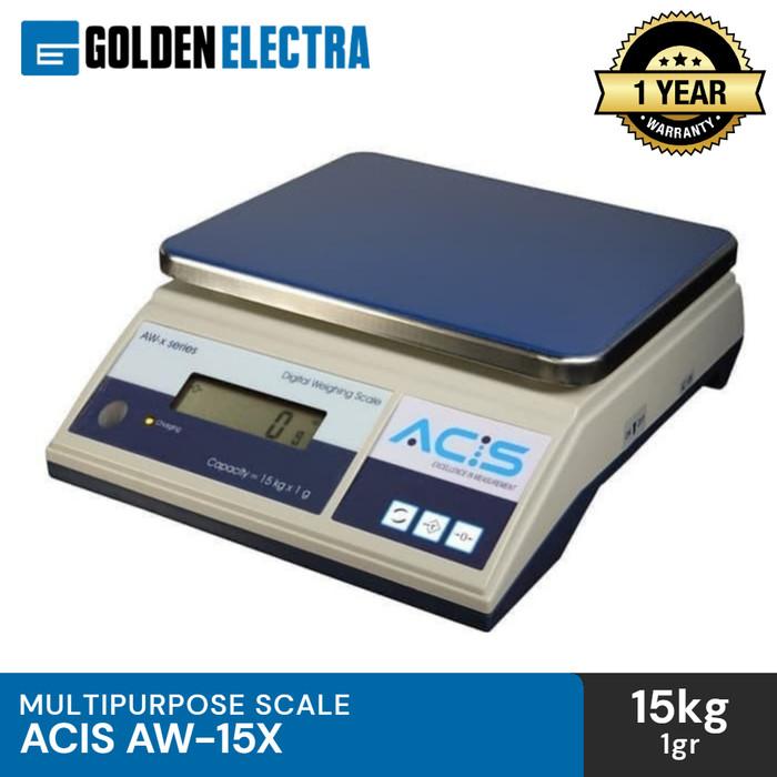 Jual Timbangan Digital 15kg ACIS / AW-15X, Multi Purpose Scale - Biru - Jakarta Barat - GOLDEN ...