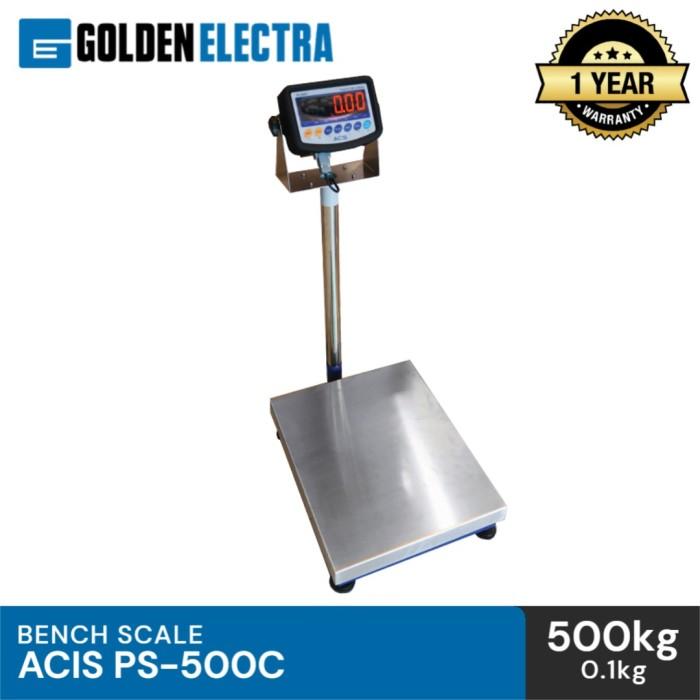 Jual Timbangan Lantai Digital 500kg ACIS / PS-500C Floor Scale Bench Scale - Jakarta Barat ...