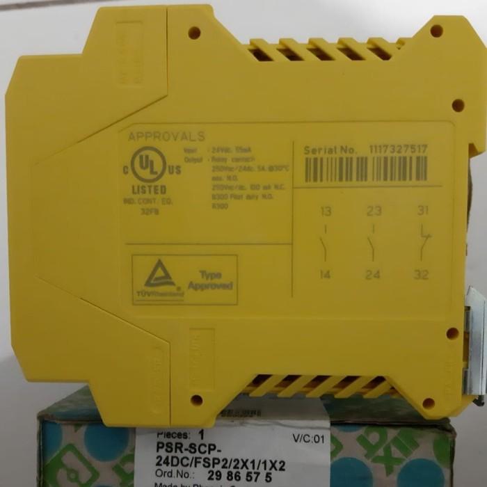 Jual Safety relays 2986575 PSR-SCP-24DC/ FSP2/2X1/1X2 Phoenix Contact ...