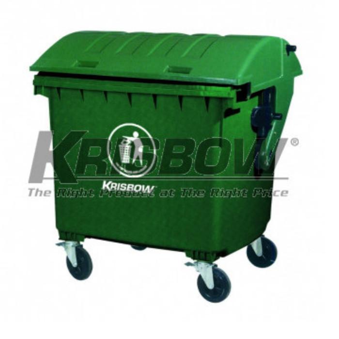 Jual DUST BIN GREEN 1200L KRISBOW KW1800696 Original - Jakarta Timur ...