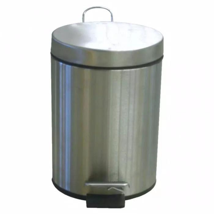 Jual WASTE BIN ROUND MATT KRISBOW 20L WITH PEDAL KW1800470 Original ...