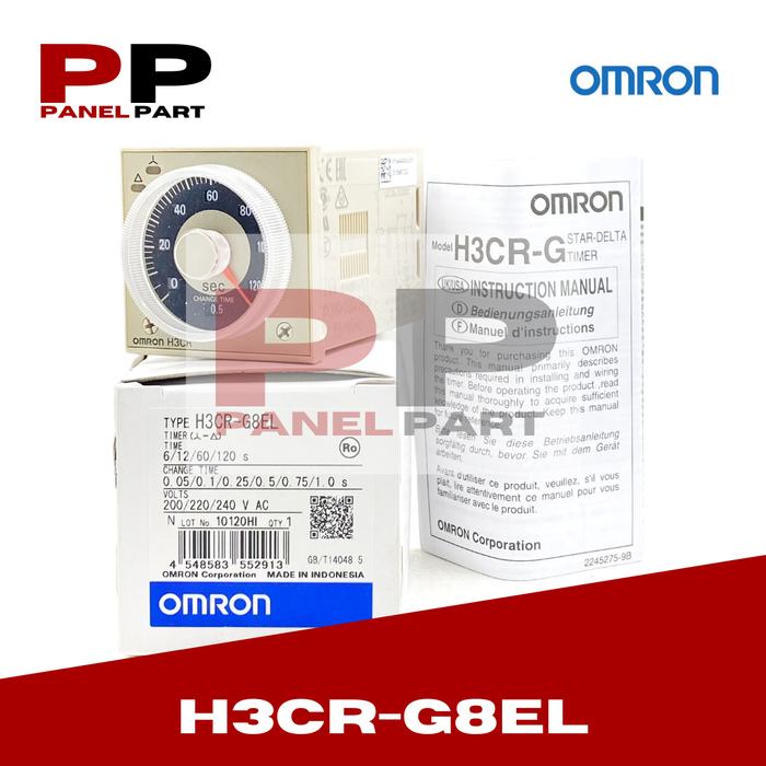 Jual TIMER OMRON H3CR-G8EL-220VAC - Jakarta Pusat - PANEL PART | Tokopedia