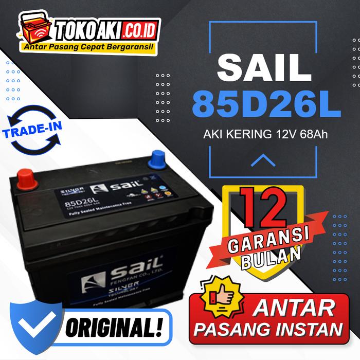 Promo Aki Innova Diesel A/T 2004-2015 - SAIL MF 85D26L - 70Ah Cicil 0% ...