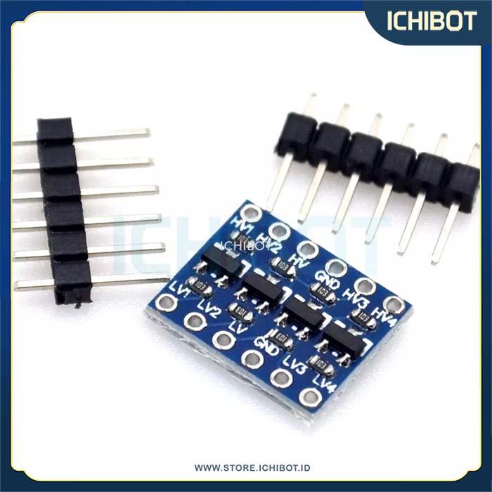 Jual 4 Way Level Converter Channel 3.3V To 5V 5V To 3.3V IIC UART SPI ...