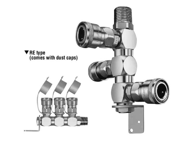 Jual RE Type Nitto Kohki Rotary Line Cupla (3 Branch Lines) - Kab ...