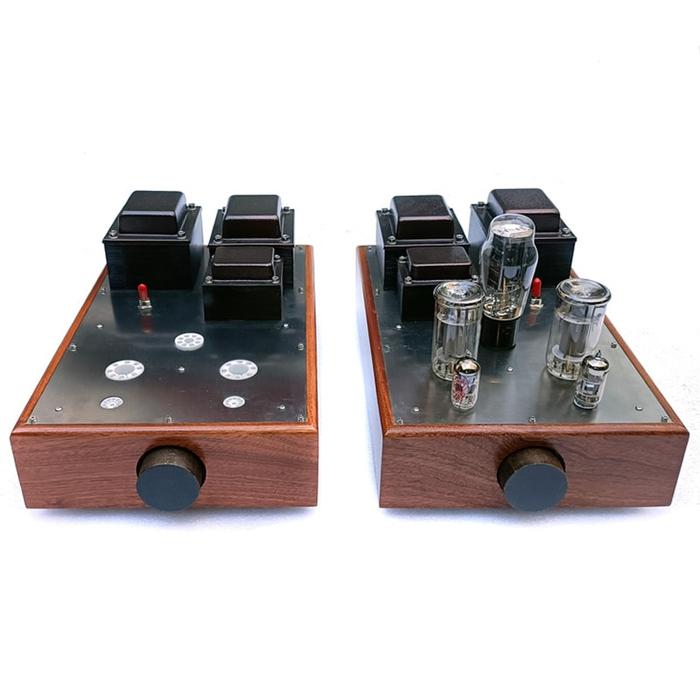 Jual FU50 12AX7 push-pull tube amplifier 50W*2 single-ended split tube ...
