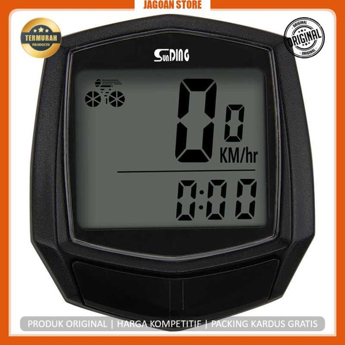 Jual Odometer Speedometer Monitor Sepeda LCD Pengukur Kecepatan ...