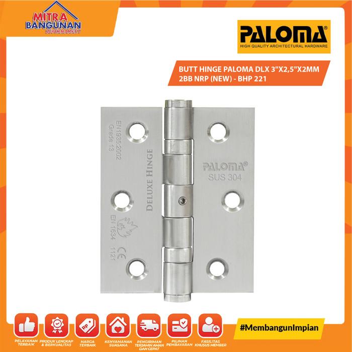 Jual PALOMA ENGSEL PINTU BHP 221 HINGE DLX 3X2.5X2MM 2BB NRP SSS - Kota ...