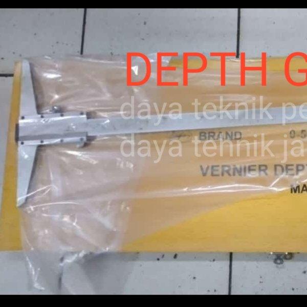 Jual vernier depth gauge 20 in - 0-500 alat ukur kedalaman - DEPTH ...