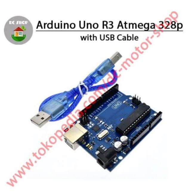 Jual Arduino Uno R3 ATMega328P DIP ATMega16u2 Tanpa Kabel USB Arduino IDE - Jakarta Pusat - DM ...