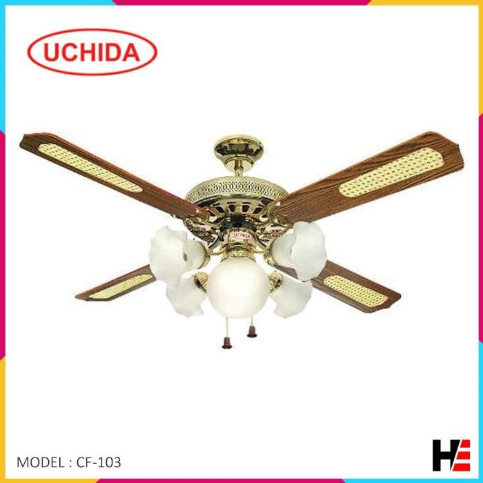 Promo Kipas Angin Gantung 52 inch Uchida CF-103 Ceiling Fan Cicil 0% 3x ...