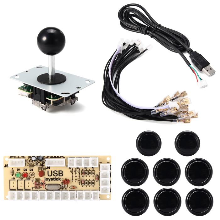 Jual [Sale] Joystick Push Button Game Controller DIY Kit for Arcade ...