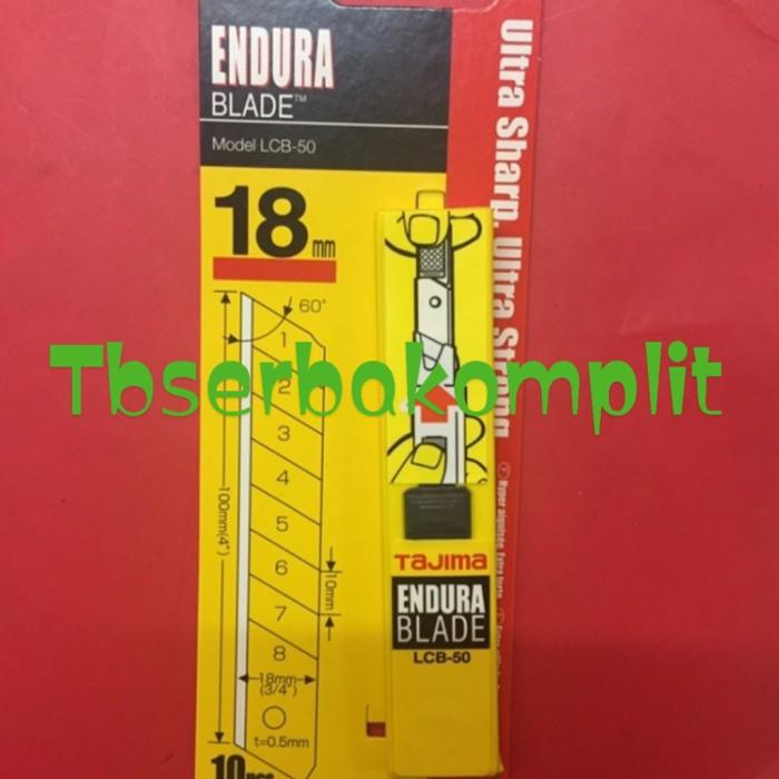 Jual Isi Cutter Tajima LCB-50 Japan Refill Mata Pisau Endura Blade 18mm ORI - Jakarta Barat - TB ...