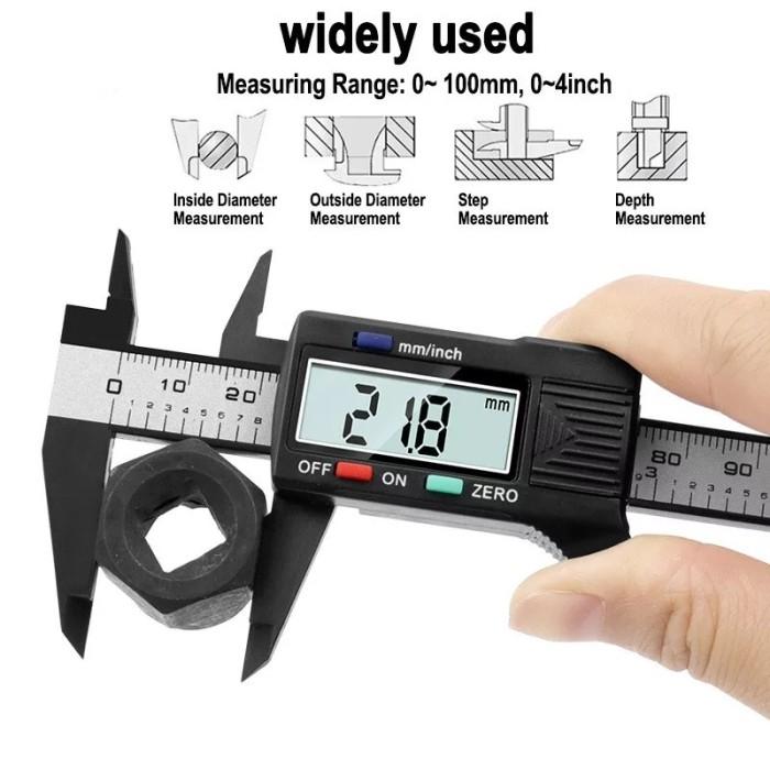 Jual Alat Pengukur Diameter Caliper Jangka Sorong Digital LCD Electric ...