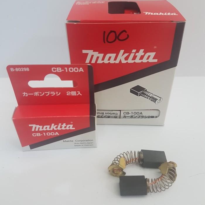 Jual Carbon Brush Makita CB-100A kol mesin cb100 cb 100 asli - Jakarta ...