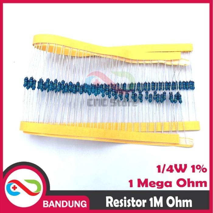 Jual RESISTOR 1 M MEGA OHM 0.25W METAL FILM - Kota Bandung - CNC STORE ...