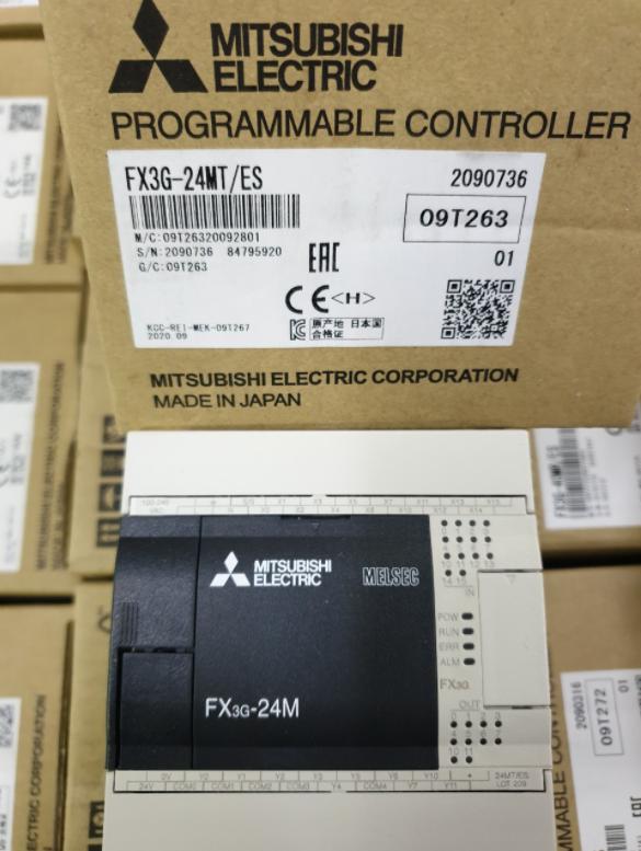 Jual PLC Mitsubishi FX3G-24MT/ES-A: Transistor Output, 24 points - Kota ...