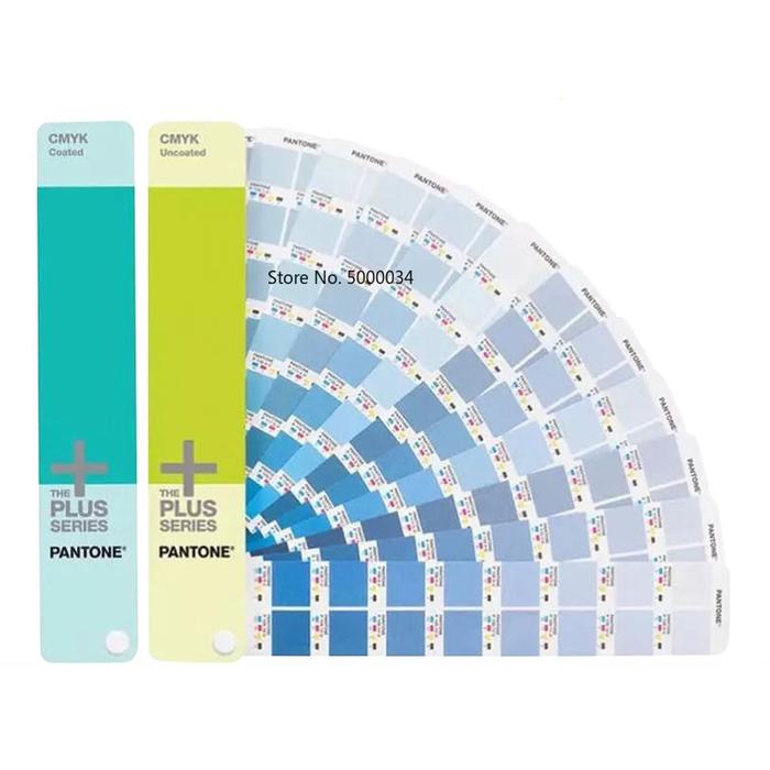 Jual 2 Books Pantone CMYK GP5101 Coated Uncoated Color Guide Pantone ...