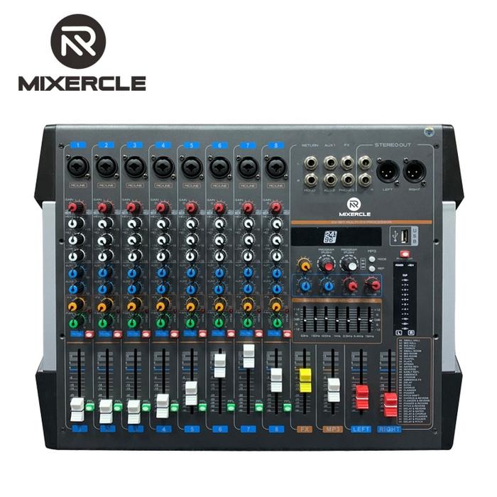 Jual New Launch Design 8 channels Professional USB Audio Mixer with 99 ...