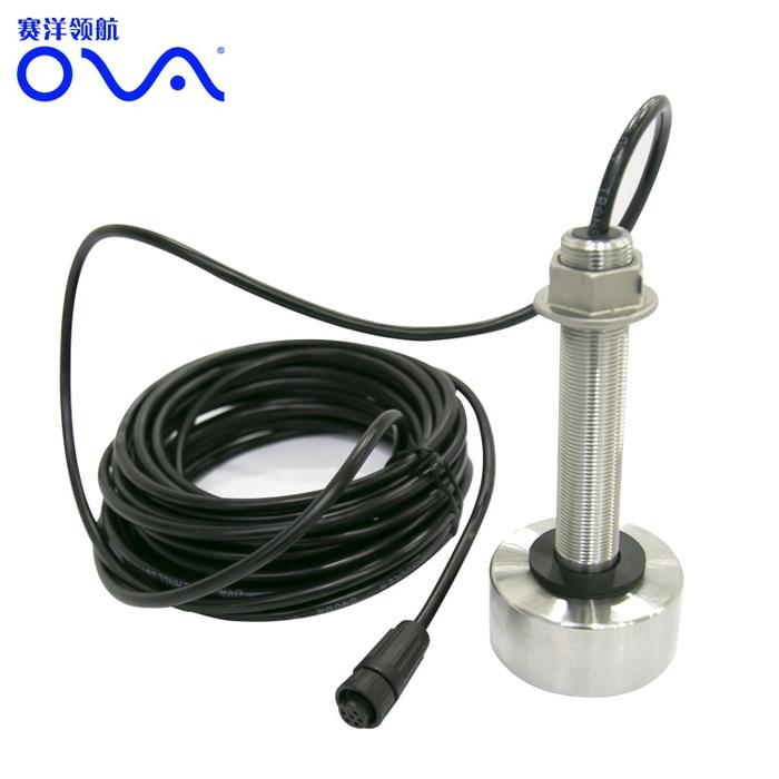 Jual Underwater Ultrasonic Depth Sensor Transducer Marine Stainless ...