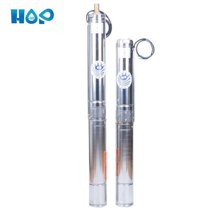 Jual HOP High Head Submersible 200 Meter Deep Well Solar Powered Water ...